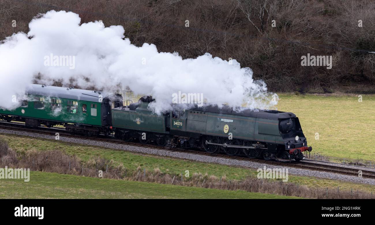 From corfe castle to swanage hi-res stock photography and images - Alamy