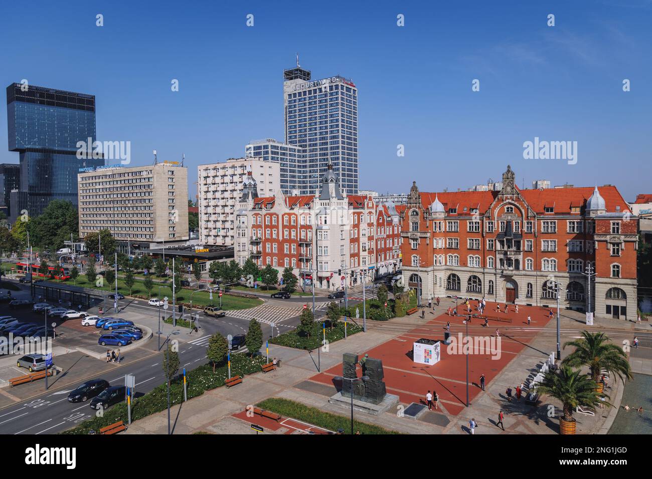 Katowice market square hi-res stock photography and images - Alamy