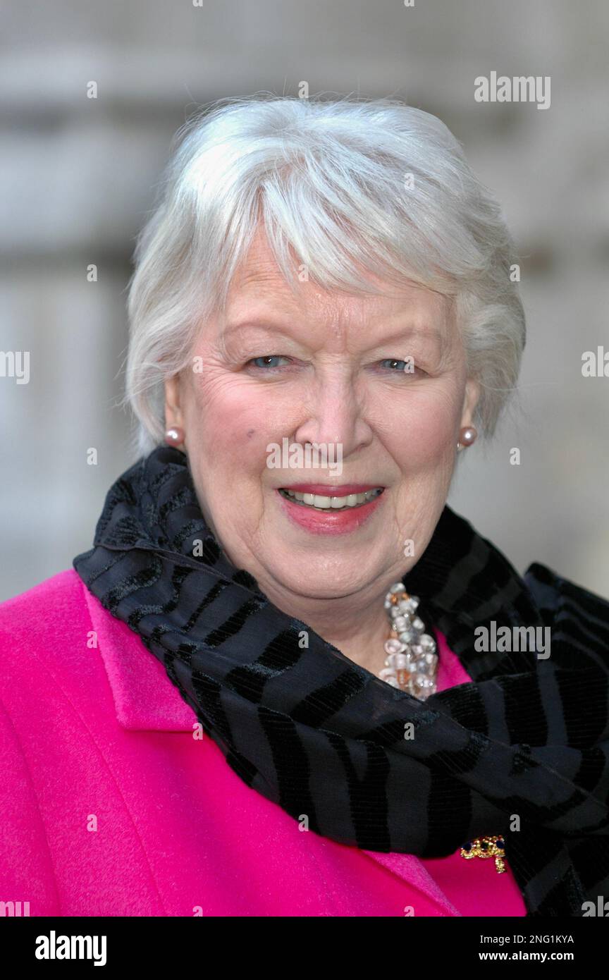 June Whitfield. Children of Courage Awards, Westminster Abbey, London ...