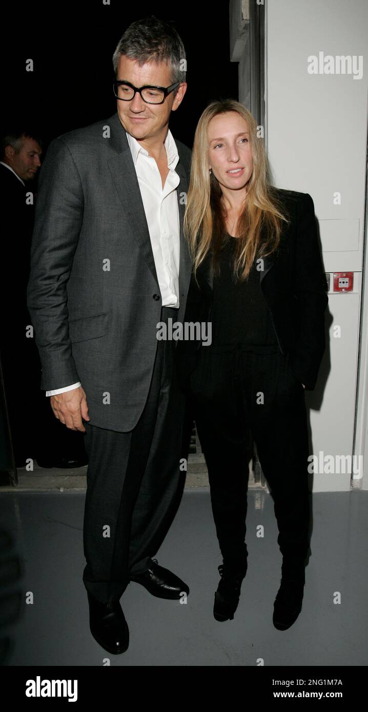 British art dealer Jay Jopling and his wife British artist Sam Taylor ...