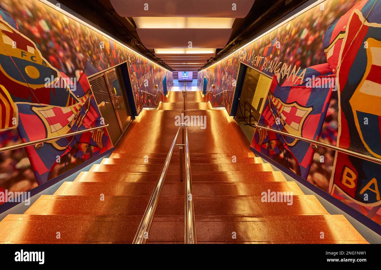 Barcelona nou camp stadion hi-res stock photography and images - Alamy