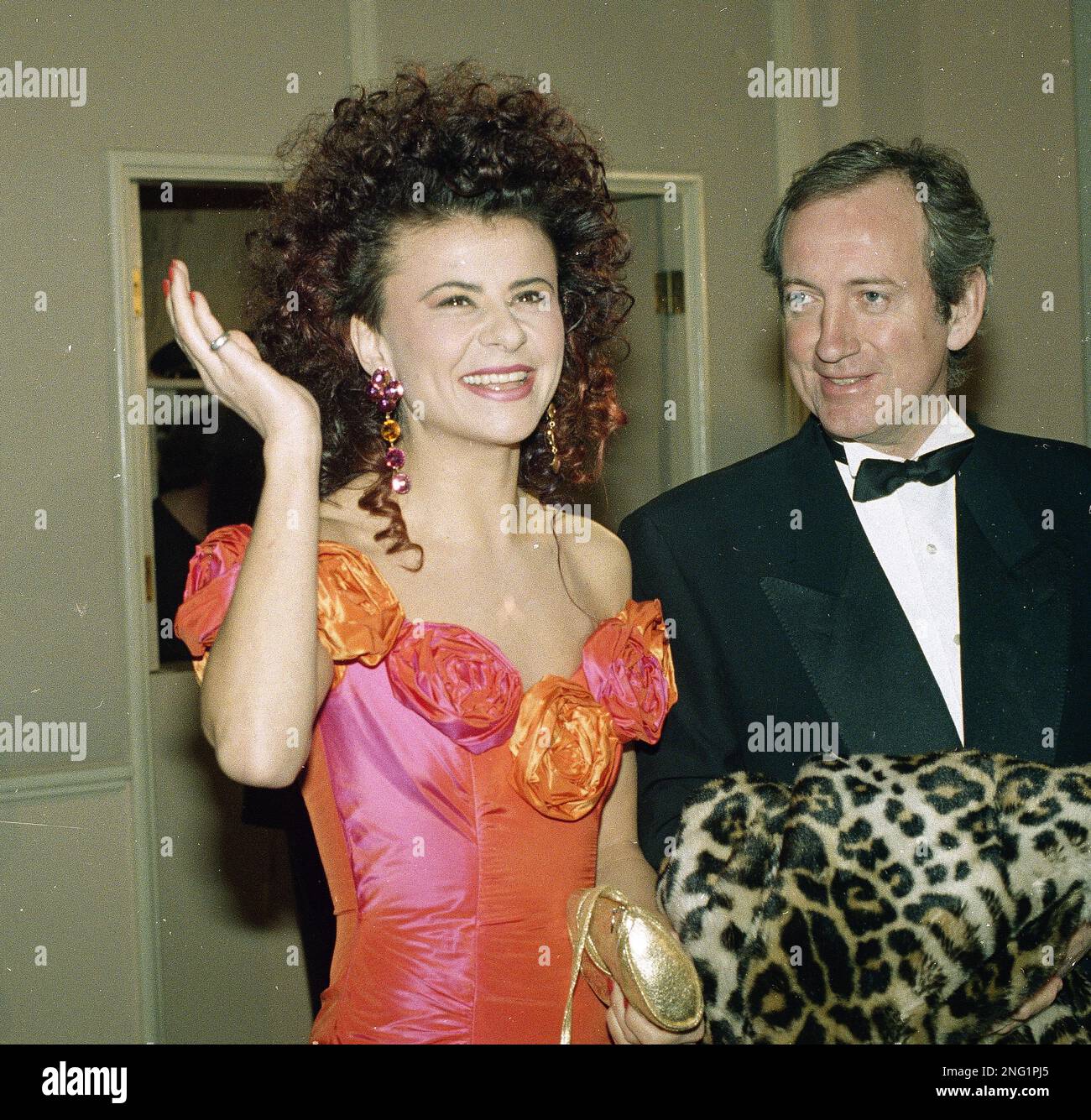 British comedic actress Tracey Ullman and her husband, producer Allan ...