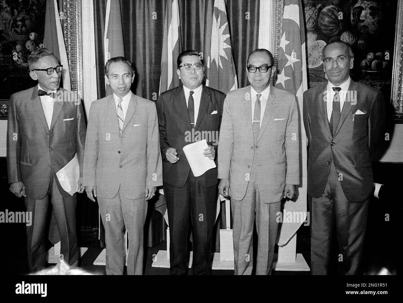 Delegates to the Southeast Asia Association for Regional Cooperation ...