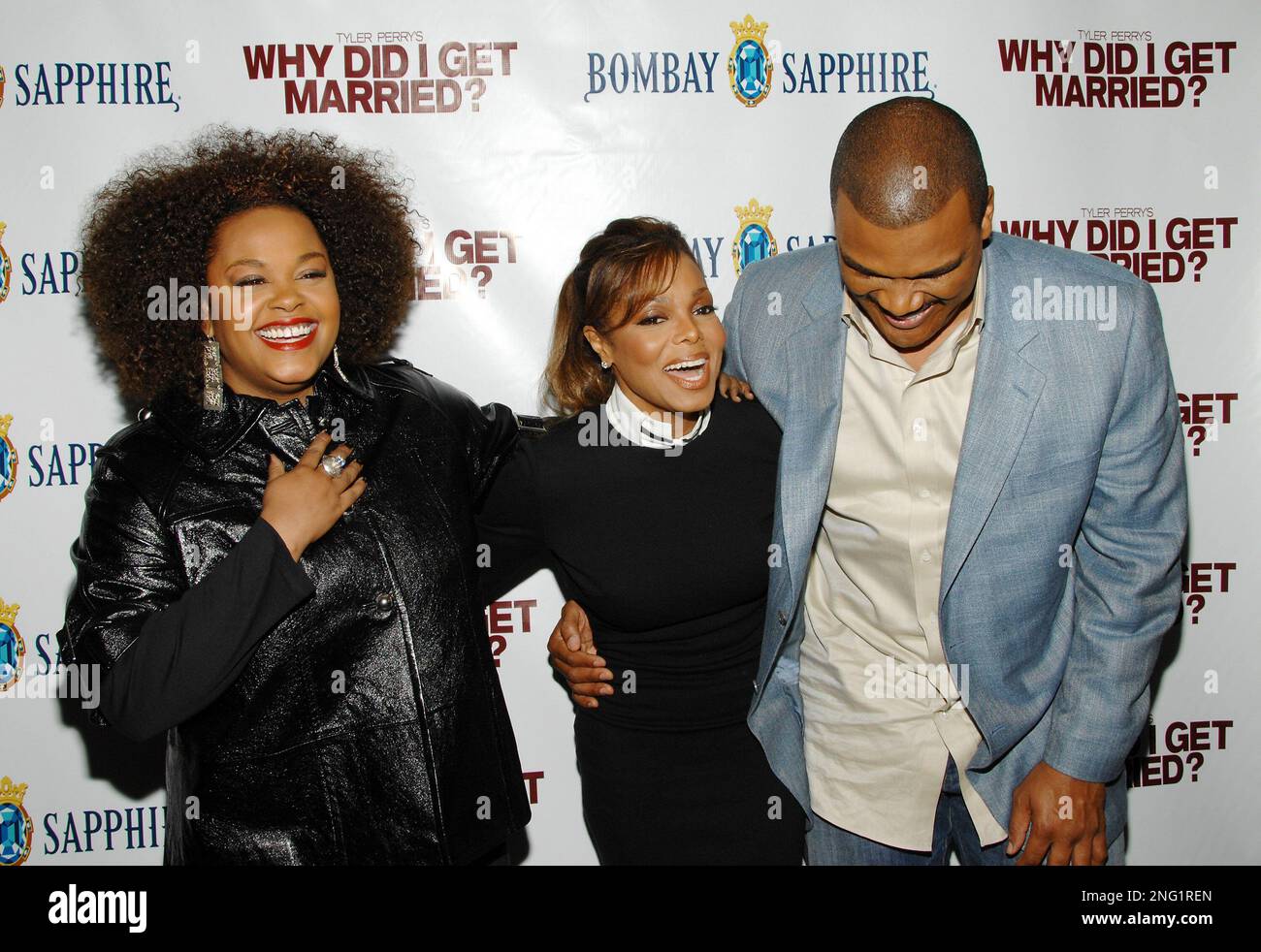 From left, singer/actress Jill Scott, singer/actress Janet Jackson and ...