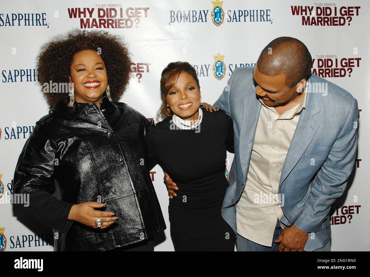 From left, singer/actress Jill Scott, singer/actress Janet Jackson and ...