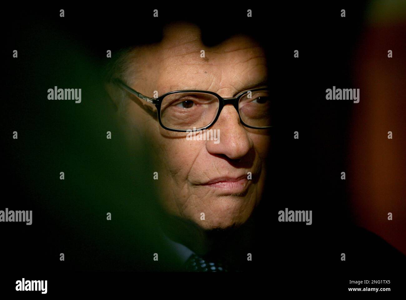 Larry King attends a screening of the environmental documentary "Planet ...