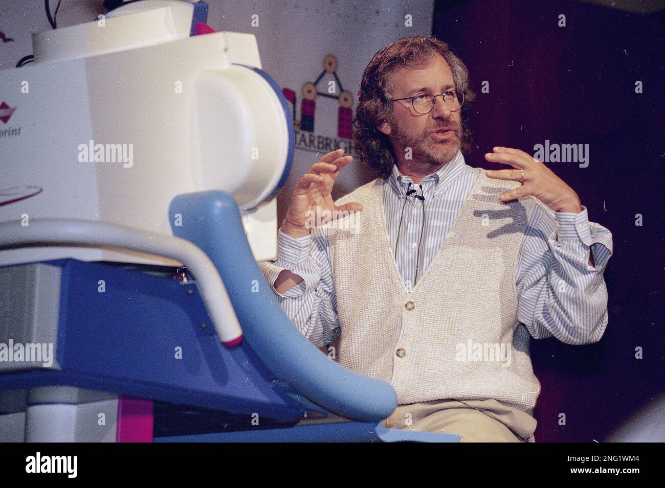 Film director and STARBRIGHT Foundation chairman Steven Spielberg ...