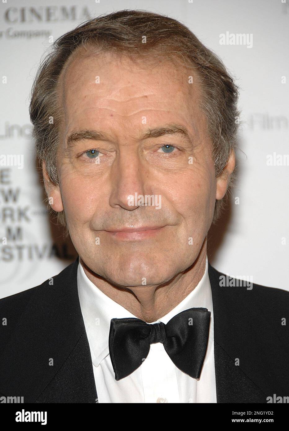 Television journalist Charlie Rose attends the New Line Cinema 40th ...