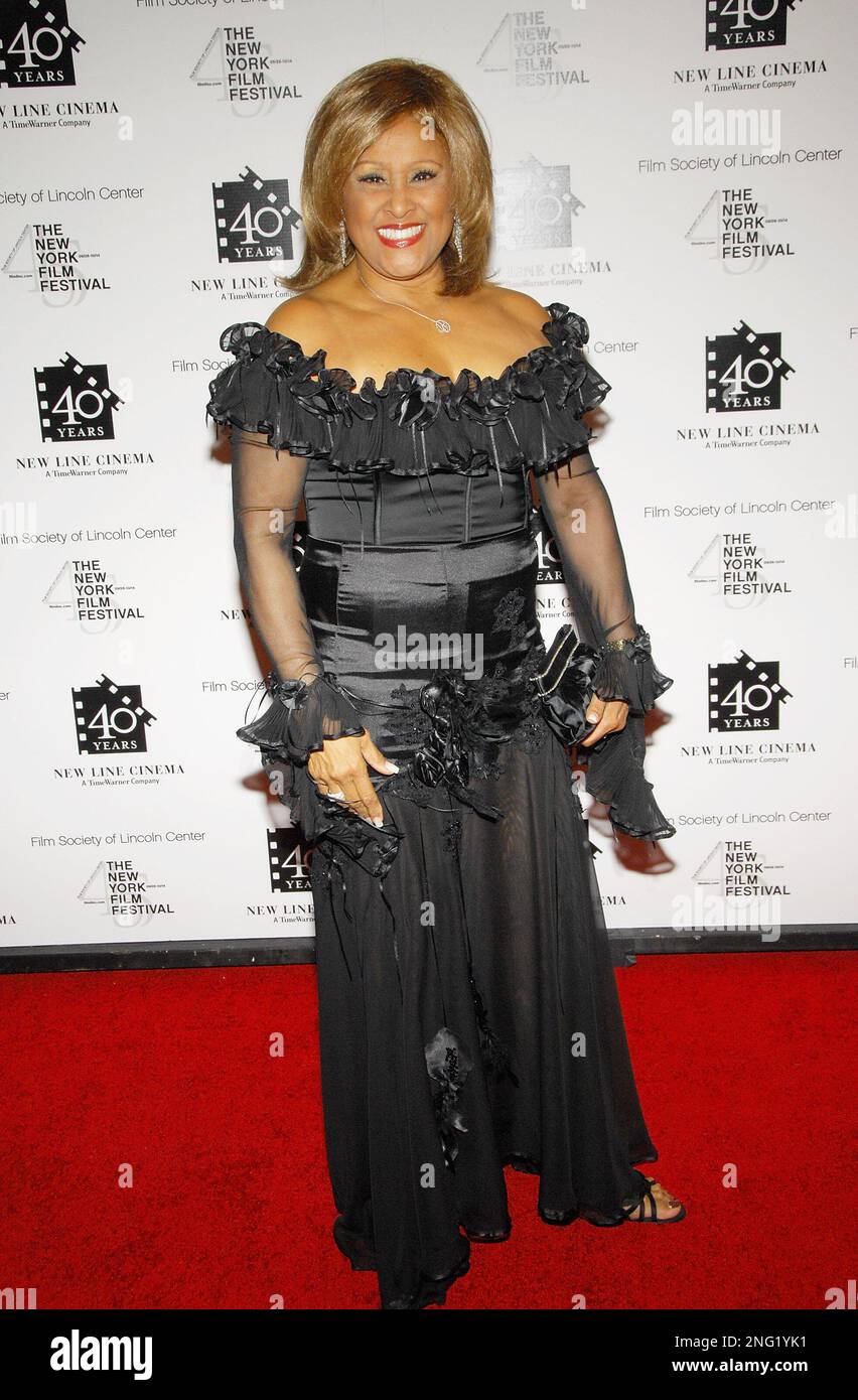 Singer Darlene Love attends the New Line Cinema 40th Anniversary Gala ...
