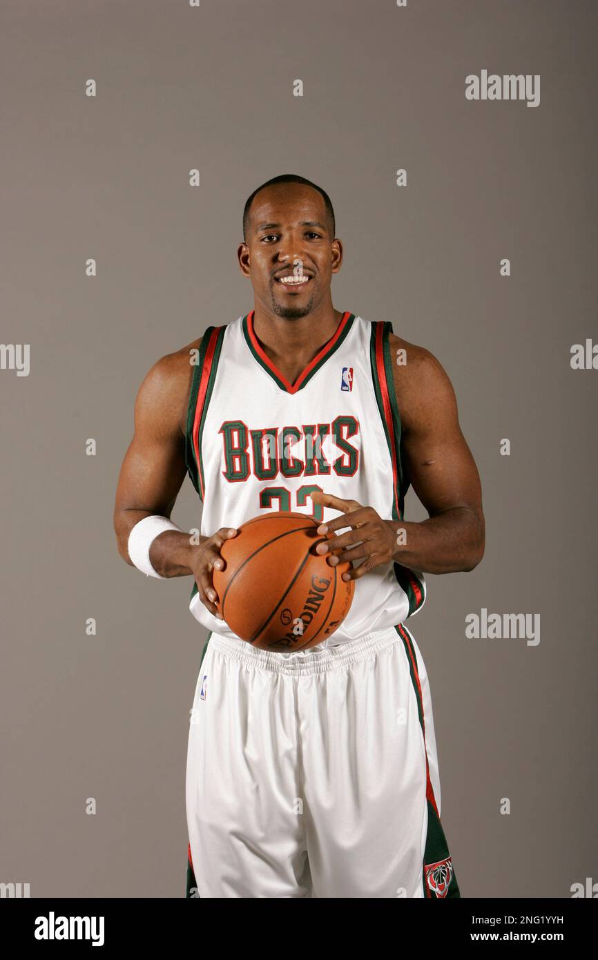 Milwaukee Bucks' Michael Redd is seen during the team's NBA basketball ...