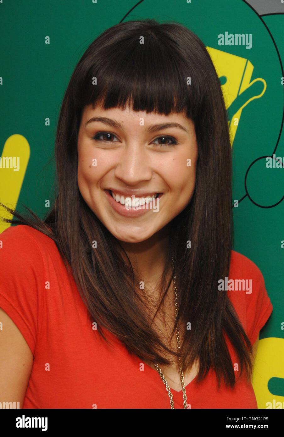 Actress Cassie Steele from the TV series "Degrassi High" makes an ...