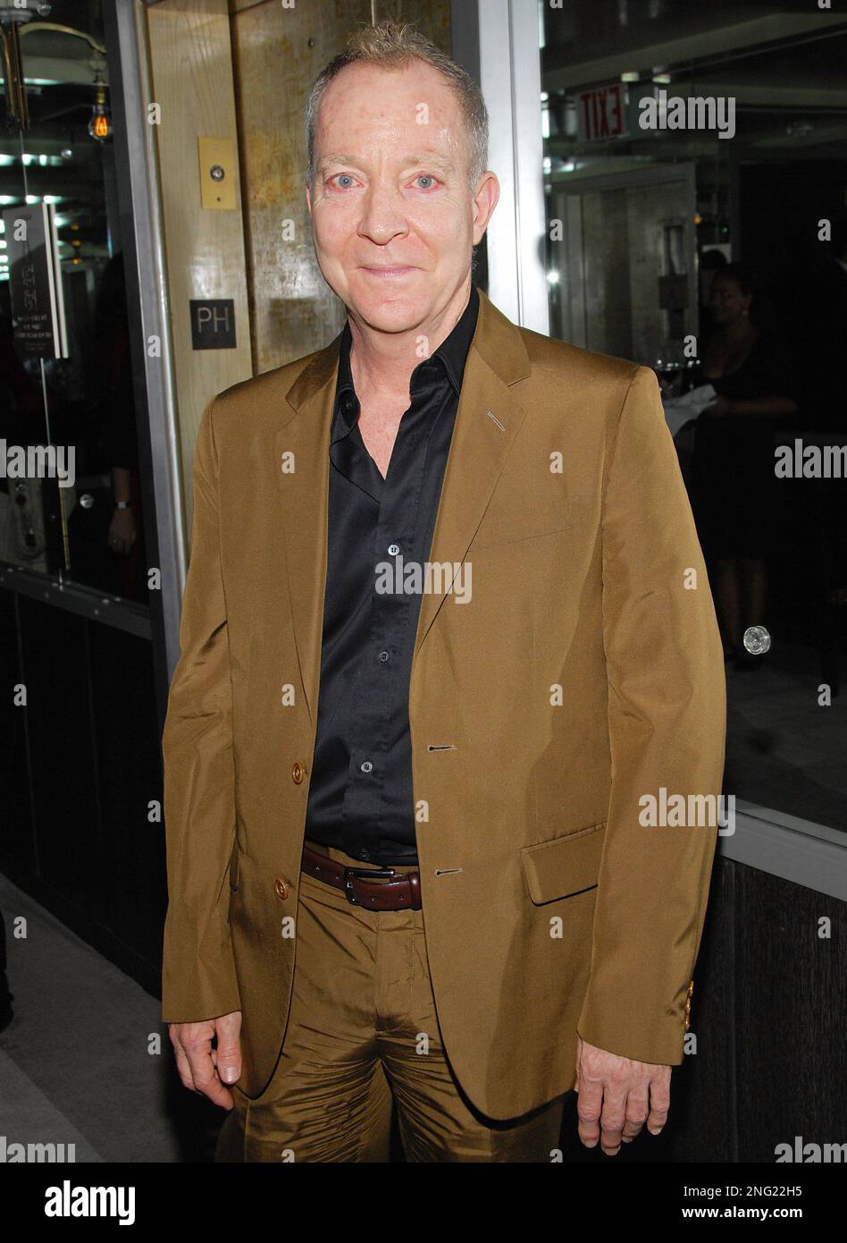 Singer Fred Schneider attends a Cinema Society & W Magazine hosted ...