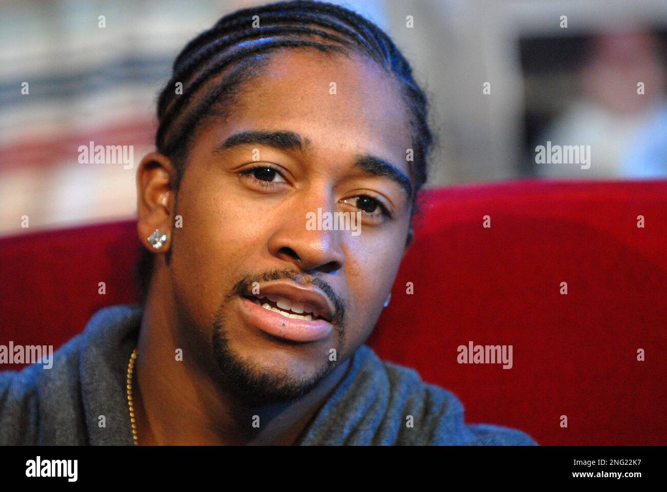 Singer Omarion makes an appearance on MTV's Total Request Live at MTV ...