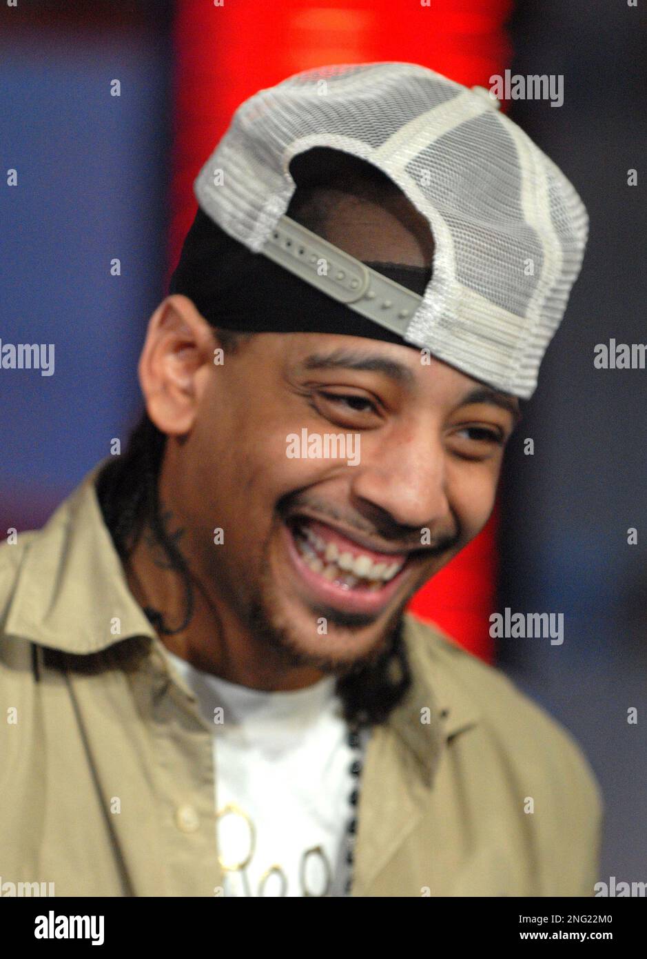 Singer J. Holiday makes an appearance on MTV's Total Request Live at ...