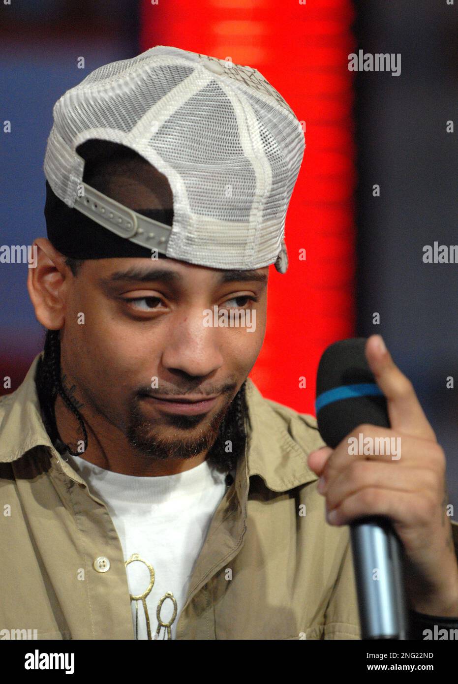 Singer J. Holiday makes an appearance on MTV's Total Request Live at ...