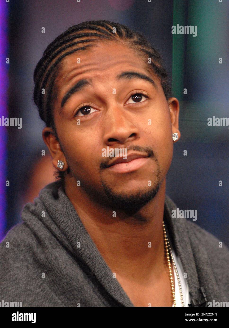 Singer Omarion makes an appearance on MTV's Total Request Live at MTV ...
