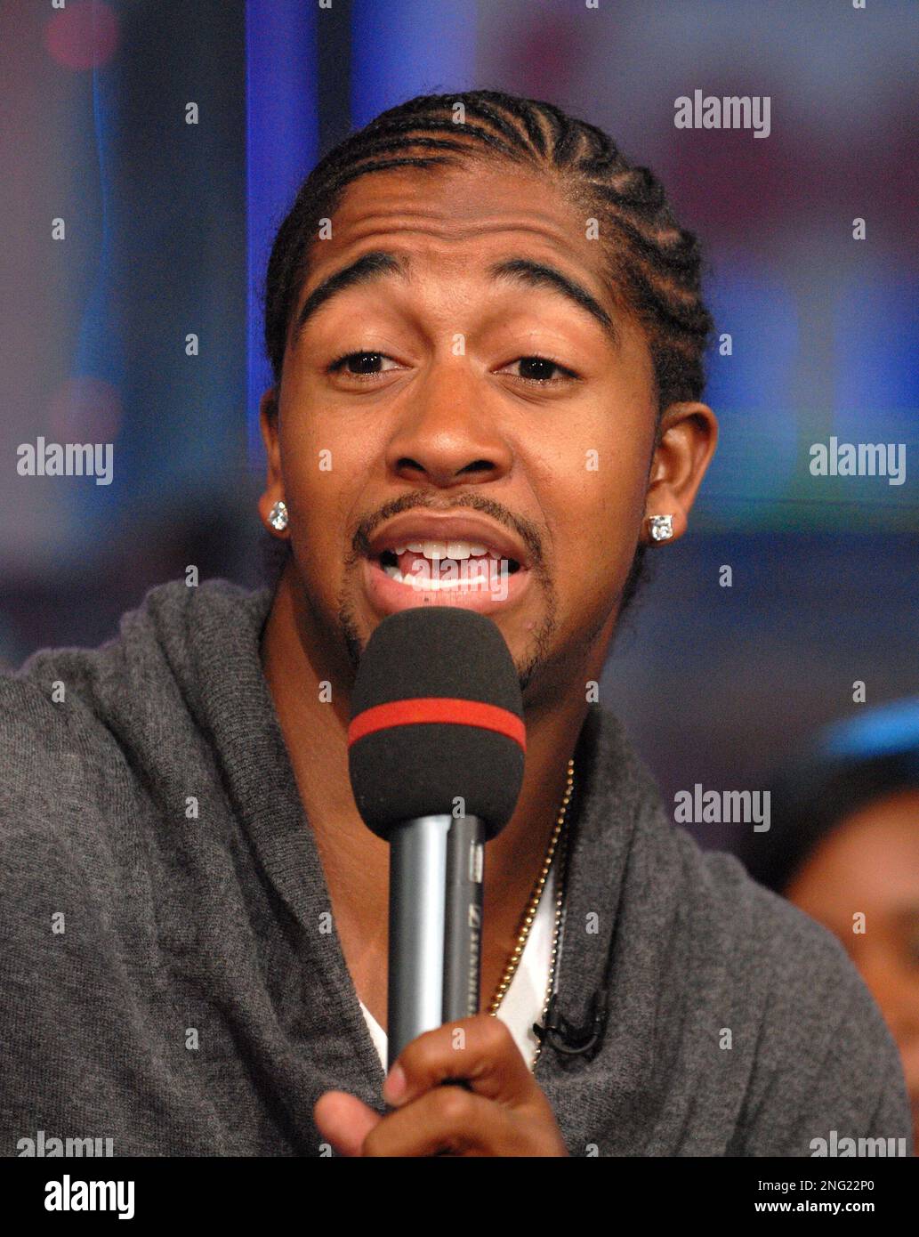 Singer Omarion makes an appearance on MTV's Total Request Live at MTV ...