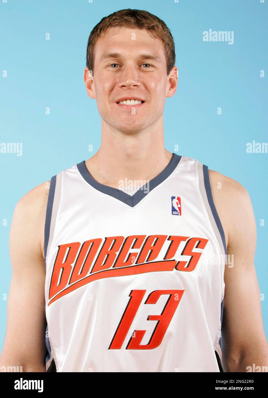 Charlotte Bobcats' Matt Carroll is shown during the team's media day in ...