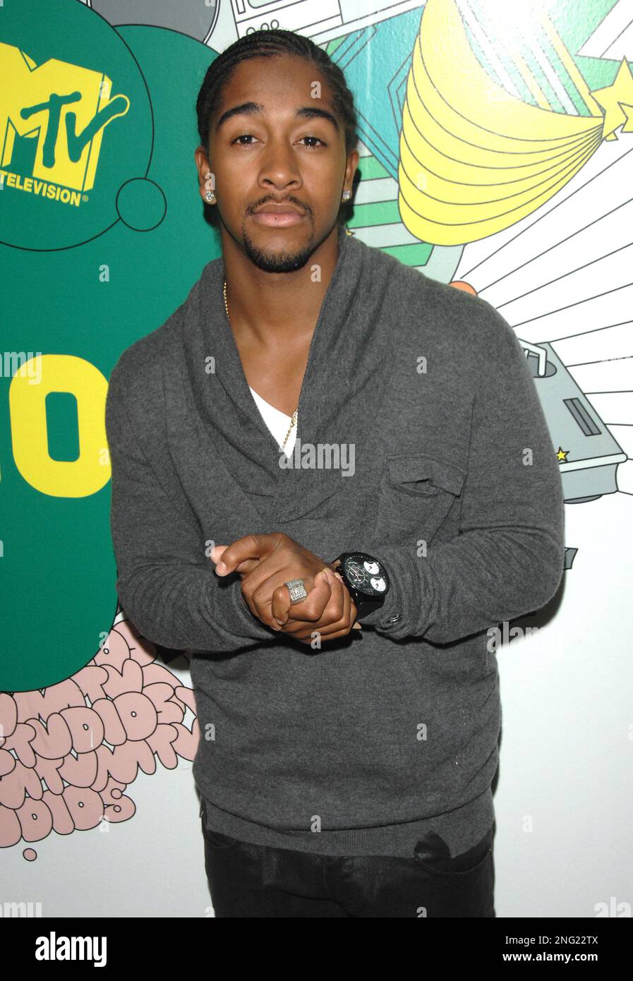 Singer Omarion makes an appearance on MTV's Total Request Live at MTV ...