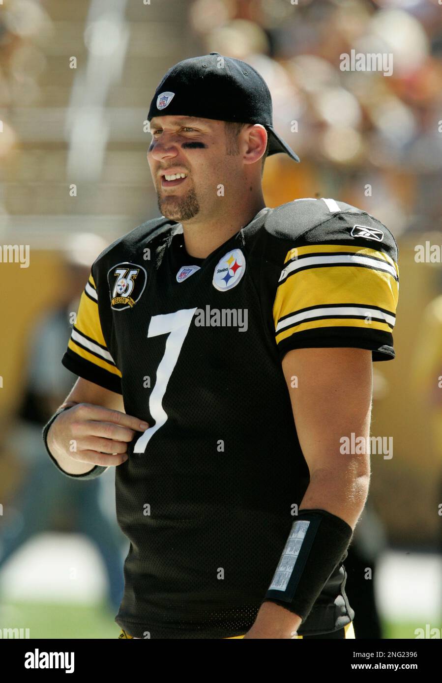 Pittsburgh Steelers' Ben Roethlisberger during NFL football action in ...