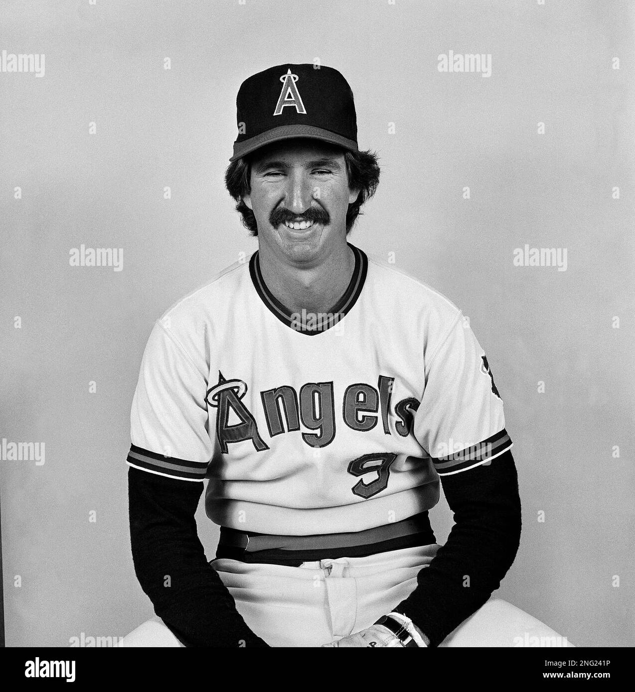California Angels catcher Terry Humphrey poses for a portrait in Los Angeles, in March 1977. (AP ...