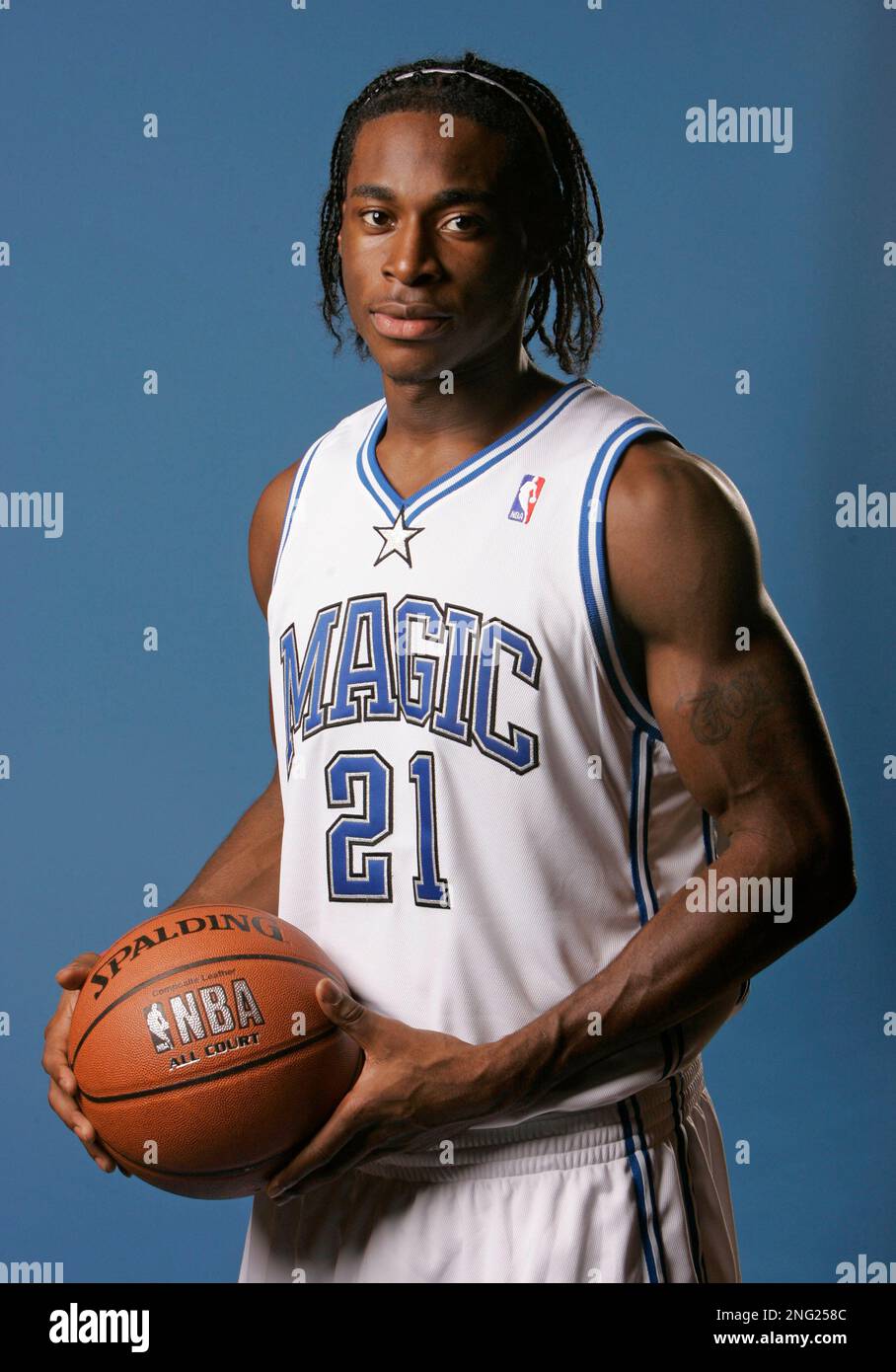 Orlando Magic guard Torrell Martin poses for a photo during the ...