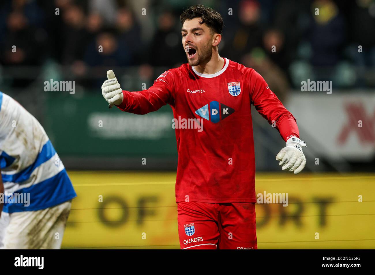 DEN HAAG, NETHERLANDS - FEBRUARY 17: Jasper Schendelaar of PEC Zwolle ...
