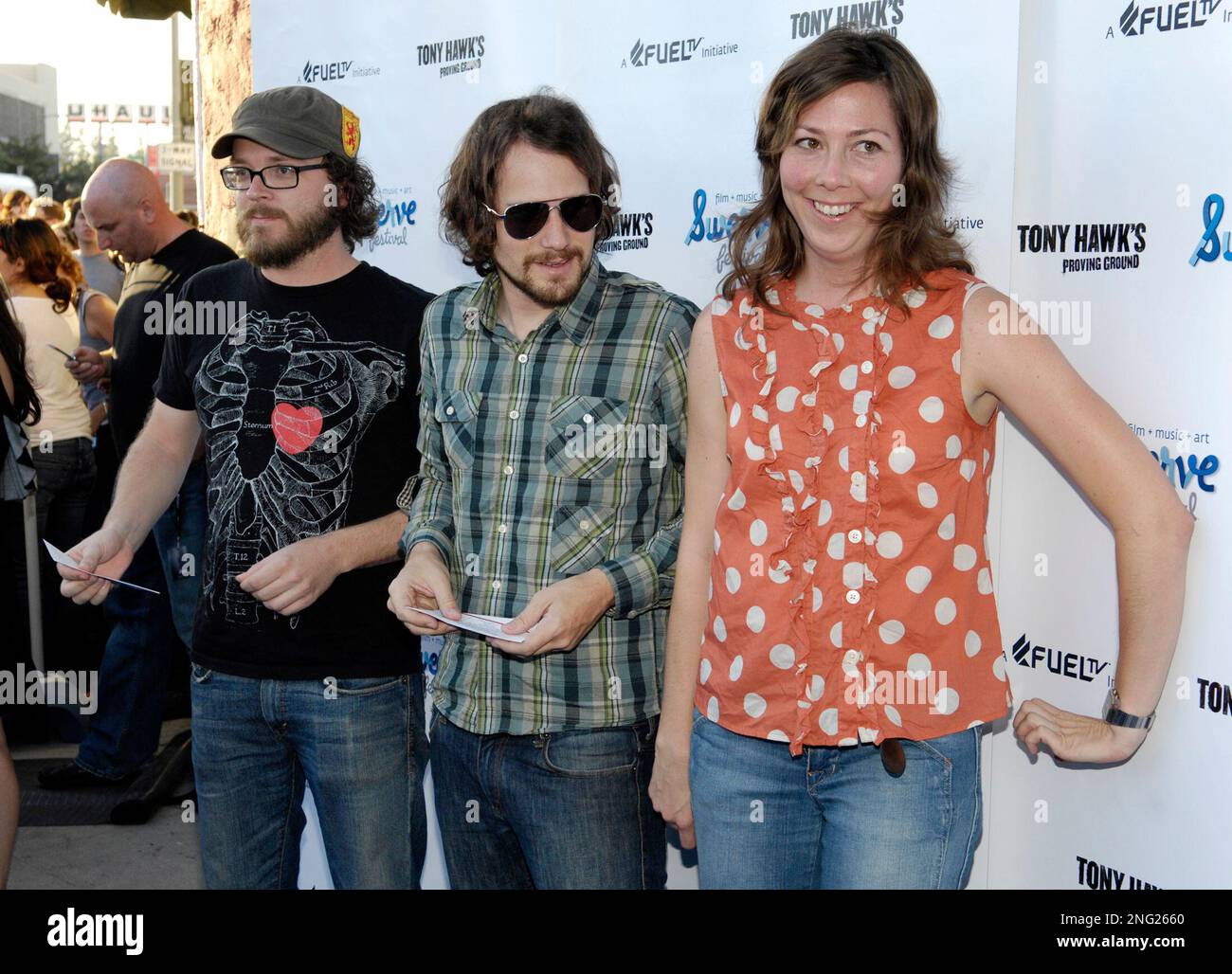The band Silversun Pickups arrive at a screening of the film "Control ...