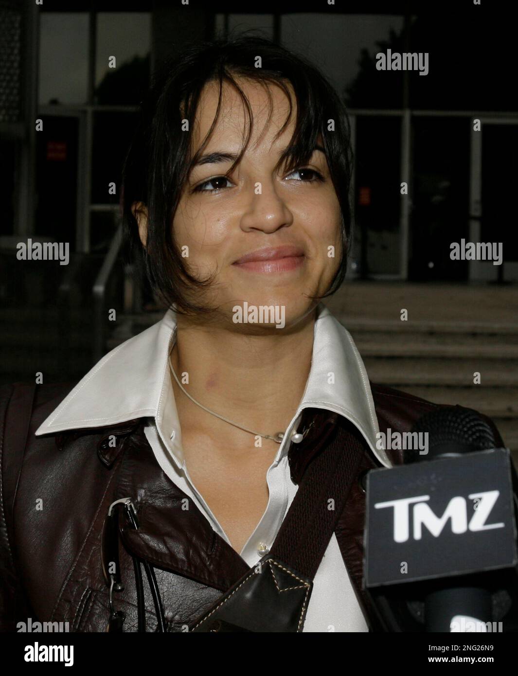 Actress Michelle Rodriguez is seen after leaving court Friday Sept. 28 ...