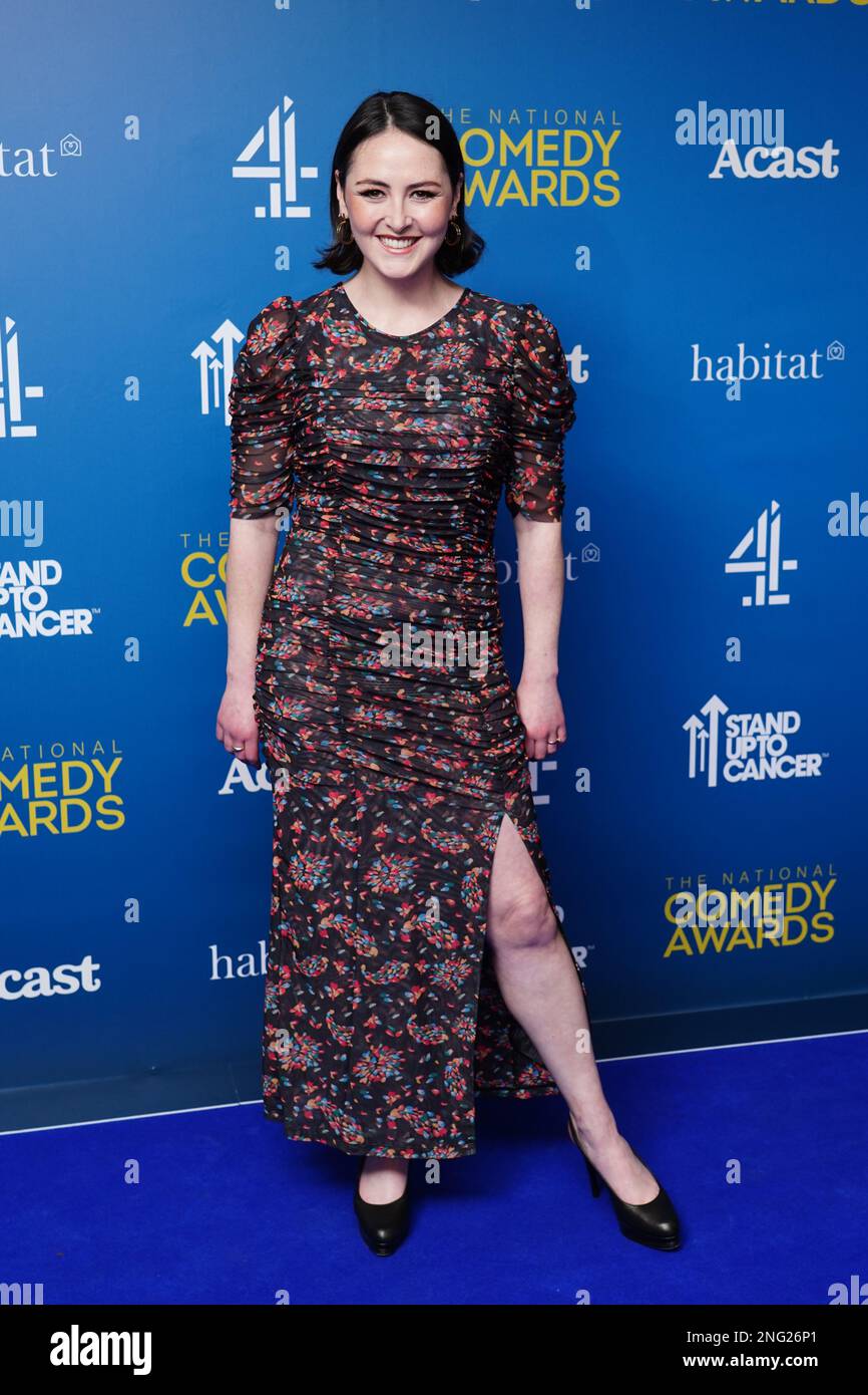 Emma Sidi attends the National Comedy Awards 2023 at the Roundhouse, Chalk Farm, London. Picture ...