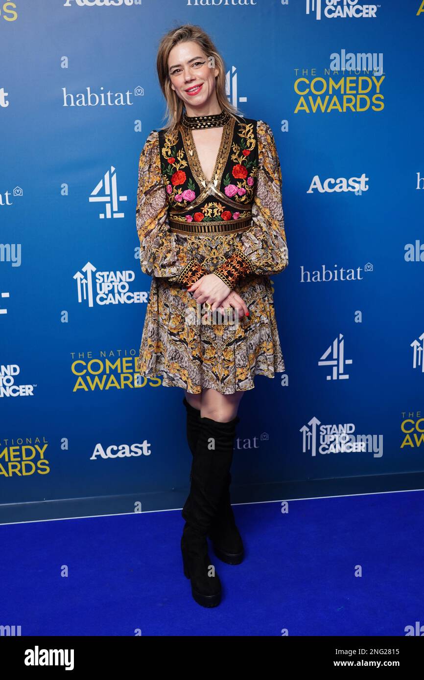 Lou Sanders attends the National Comedy Awards 2023 at the Roundhouse ...