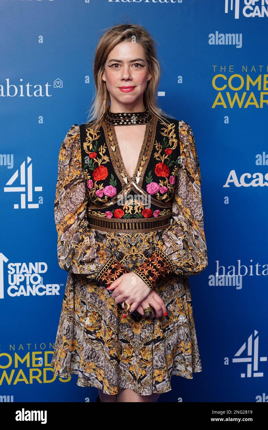 Lou Sanders attends the National Comedy Awards 2023 at the Roundhouse ...