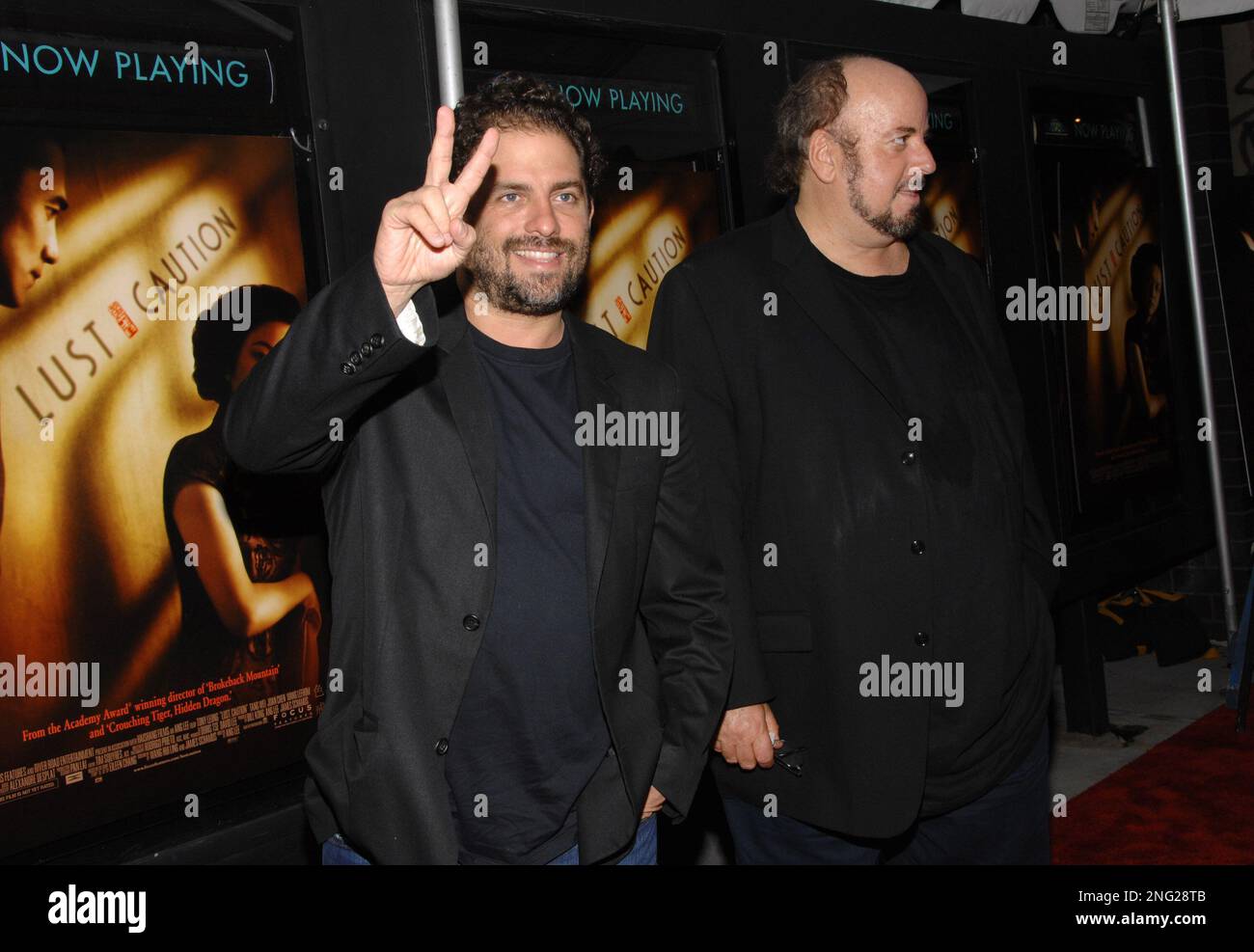 Directors Brett Ratner, left and James Toback attend a special ...
