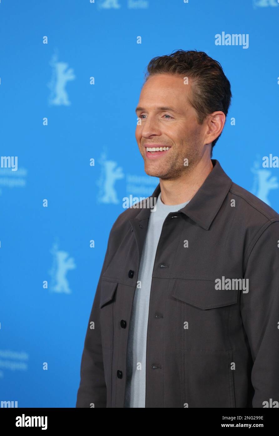 Berlin, Germany. 17th February 2023. Actor Glenn Howerton at the ...