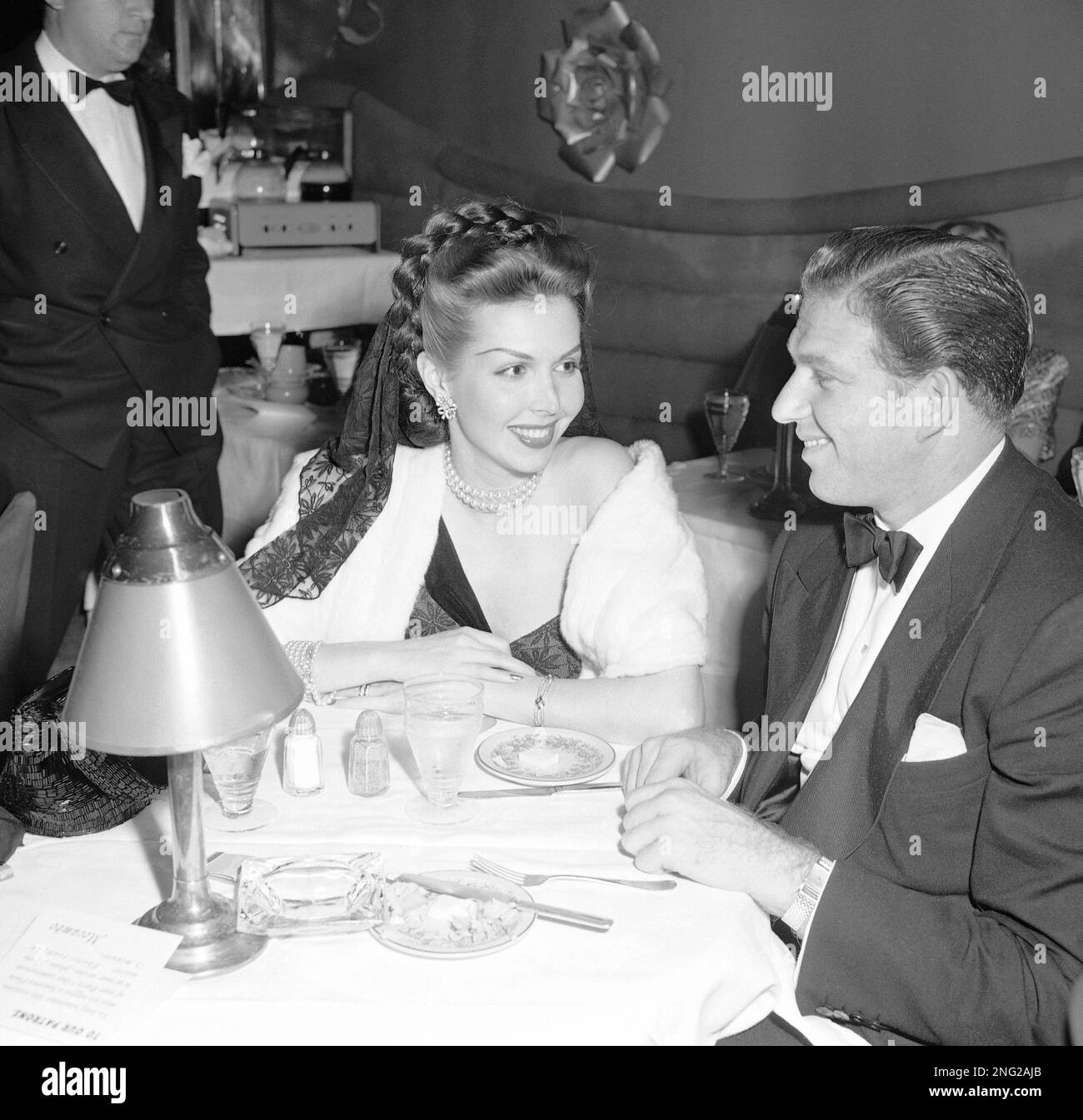 Her feet and his typewriter stilled, Ann Miller, dancing actress, and ...