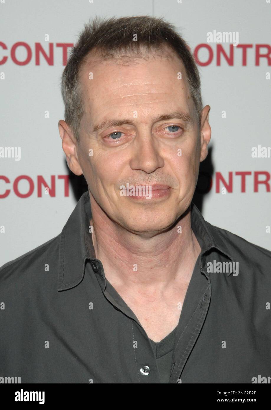 Actor Steve Buscemi arrives at the premiere of "Control" at the Chelsea ...