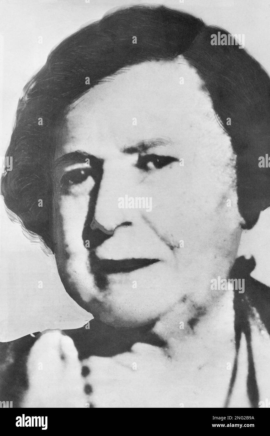 Ma Barker is shown in this undated photo. Kate "Ma" Barker and her son ...