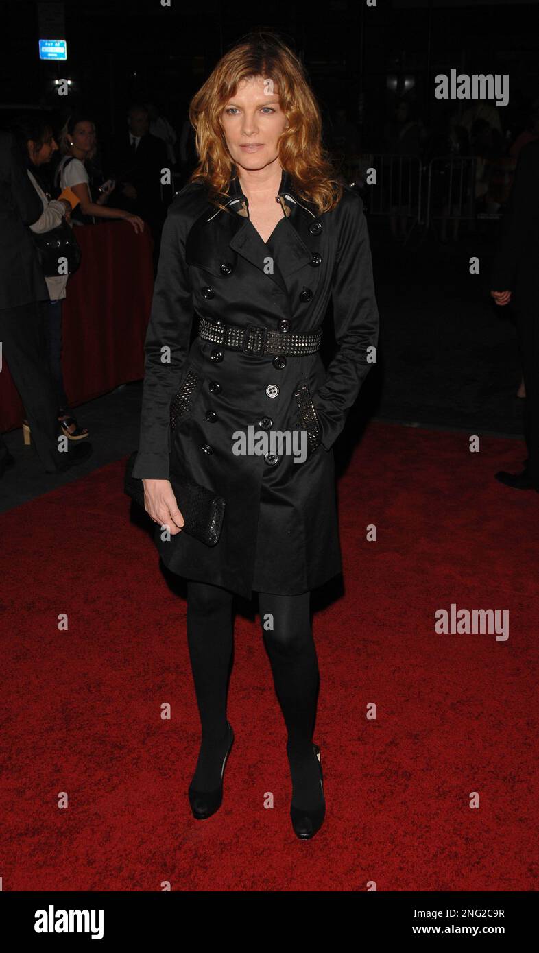 Actress Rene Russo arrives at the Ziegfeld Theatre for the premiere of ...