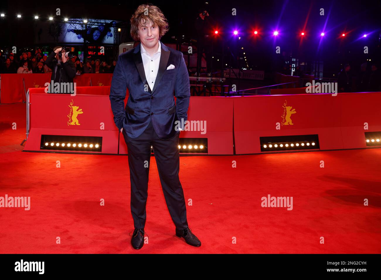 Director Matt Johnson poses for photographers at the premiere for the ...