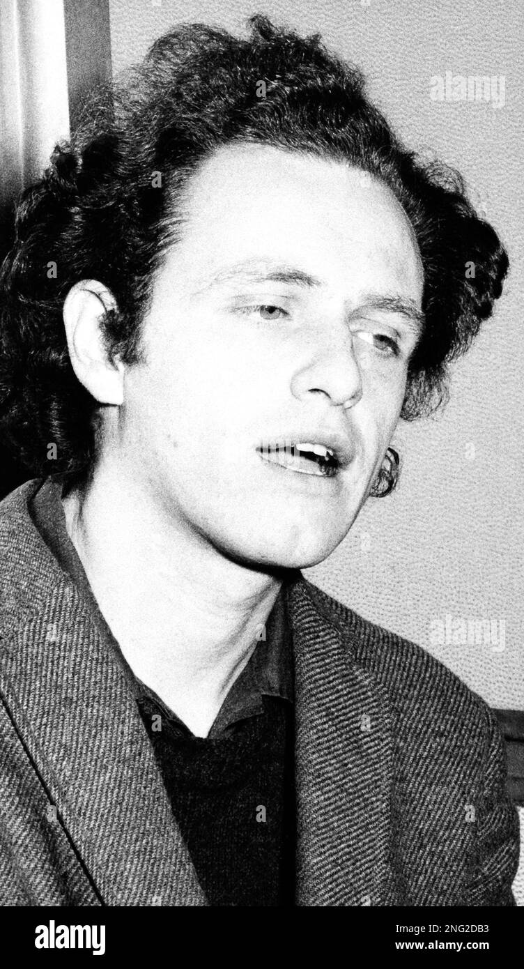 Mario Savio is photographed on March 4, 1967 before receiving jail ...
