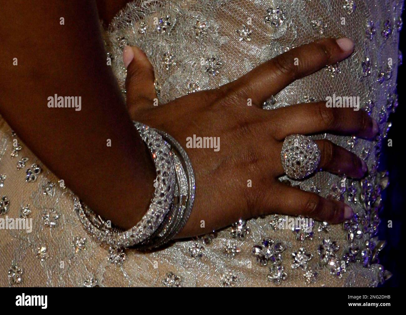 Singer Ashanti arrives at the MTV Video Music Awards at the Palms Hotel ...