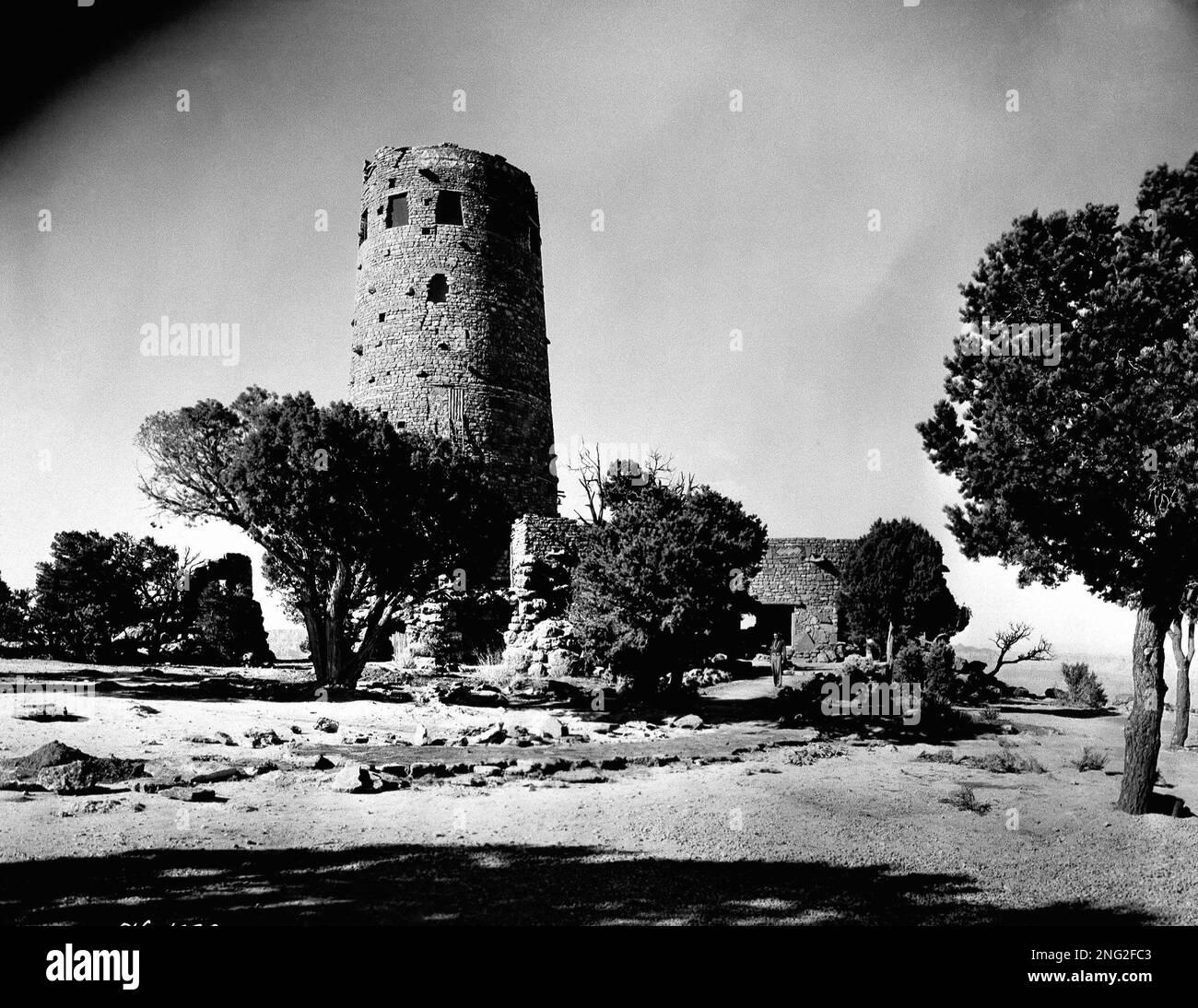 Indian Watchtower at Desert View, South Rim of the Grand Canyon of ...