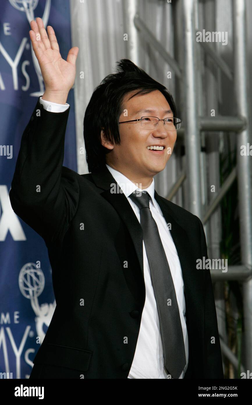 Masi Oka in the press room at the 59th Primetime Emmy Awards Sunday ...