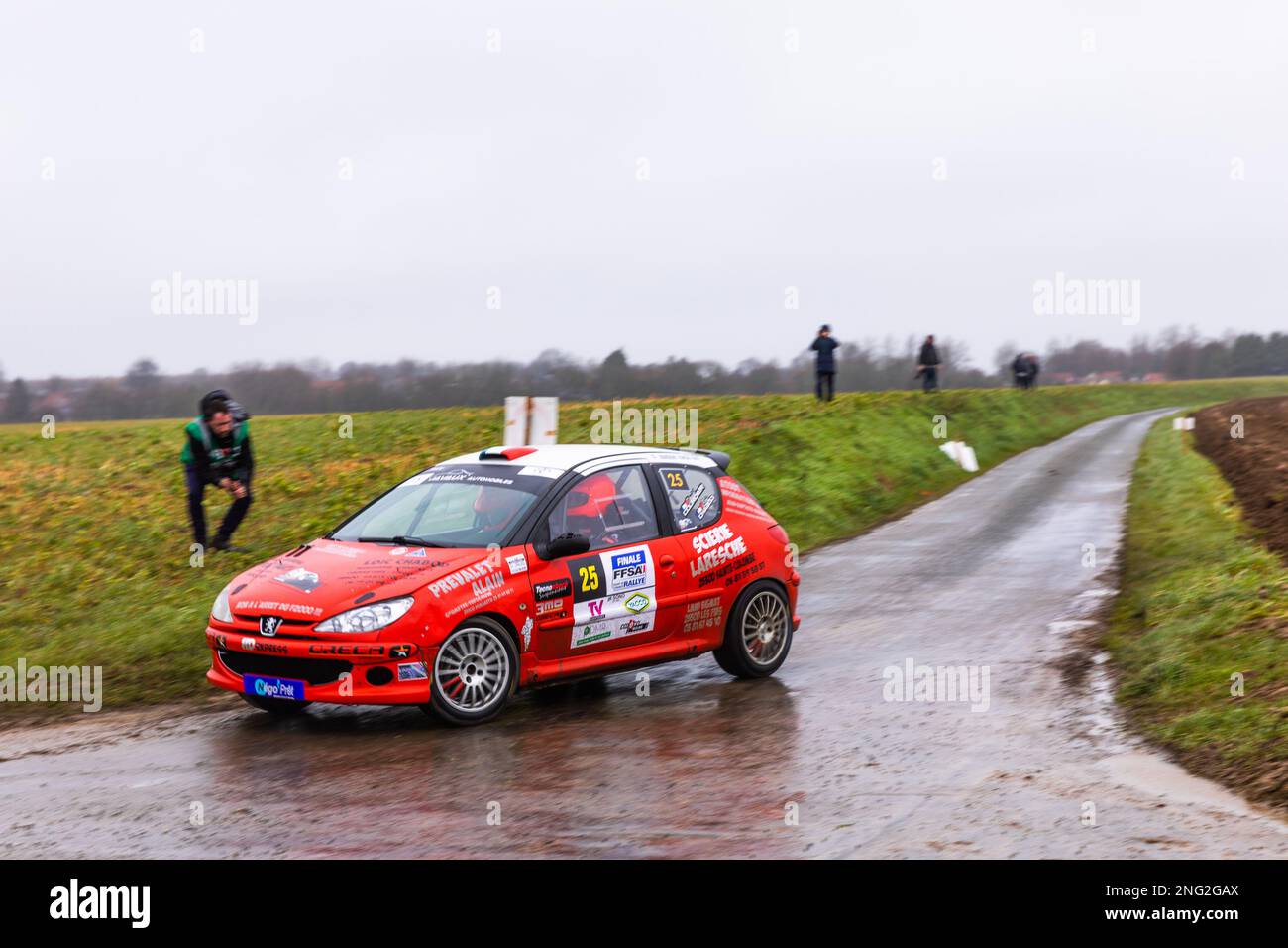 Bethune, France. 17th Feb, 2023. 25 COURDIER David, CHABOD Loic ...