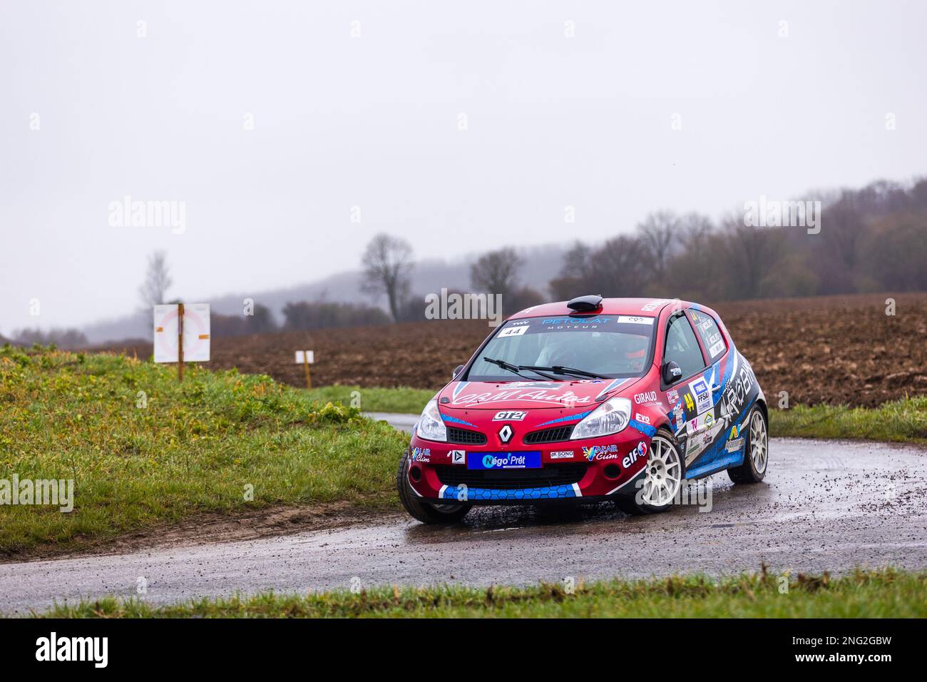 Bethune, France. 17th Feb, 2023. 44 NICOLAS Francis, NICOLAS Alexandre ...