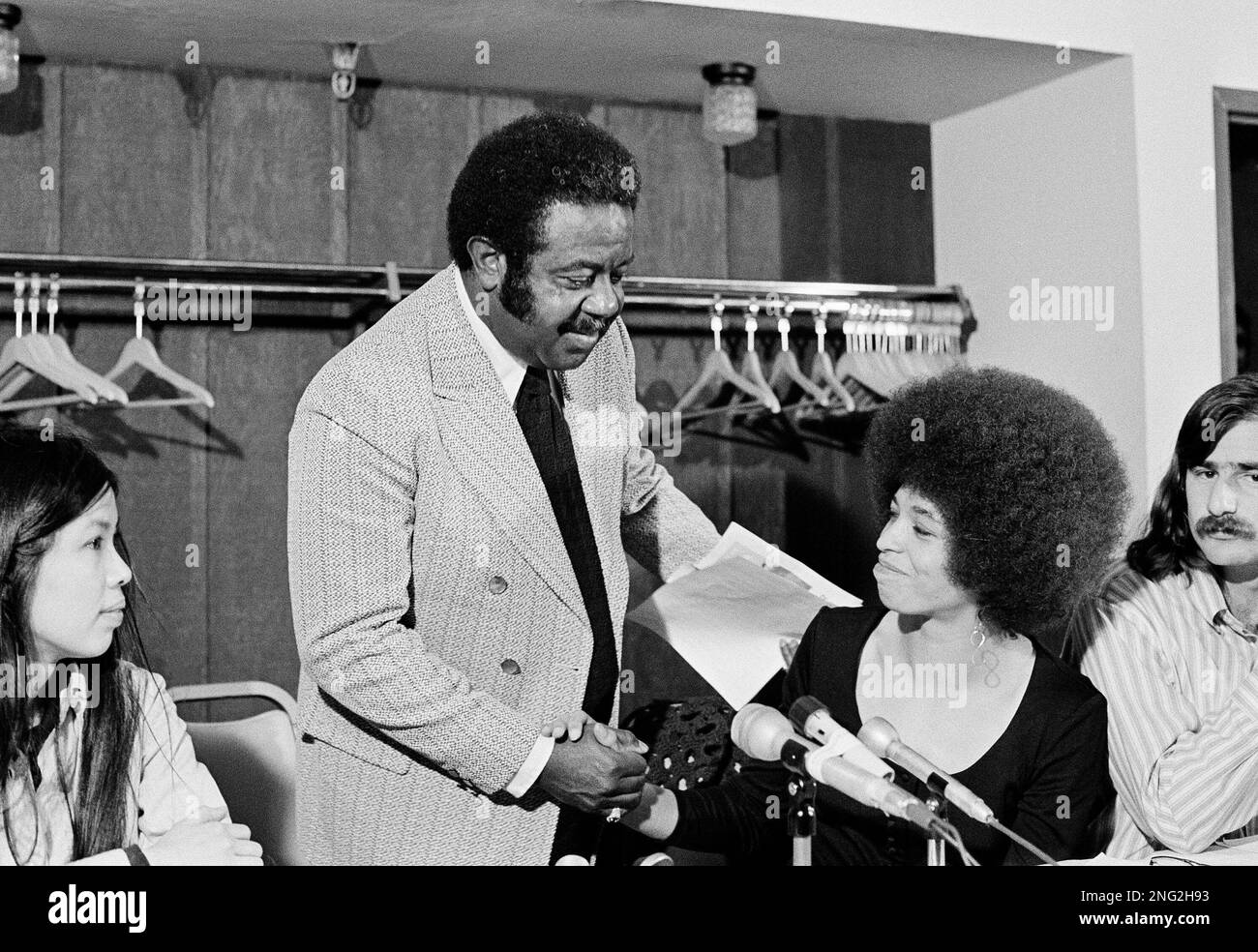 The Rev. Dr. Ralph Abernathy, head of the Southern Christian Leadership ...