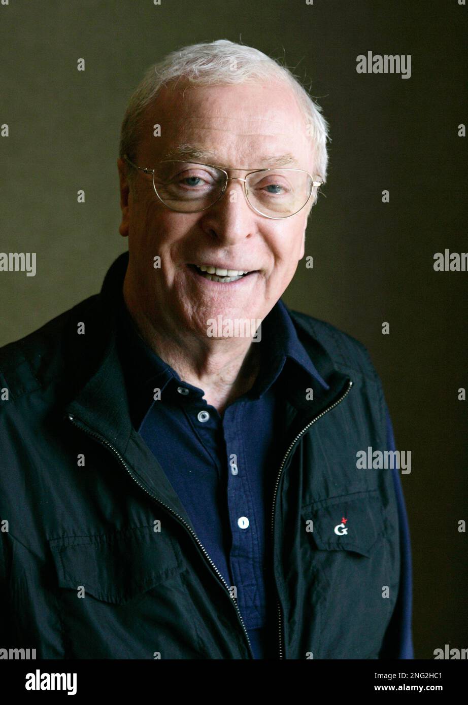 Actor Michael Caine poses for a portrait during the Toronto ...
