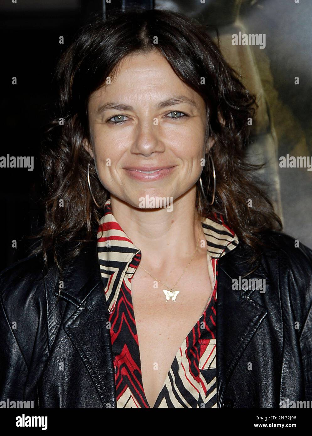 Actress Justine Bateman poses on the press line at the the world ...