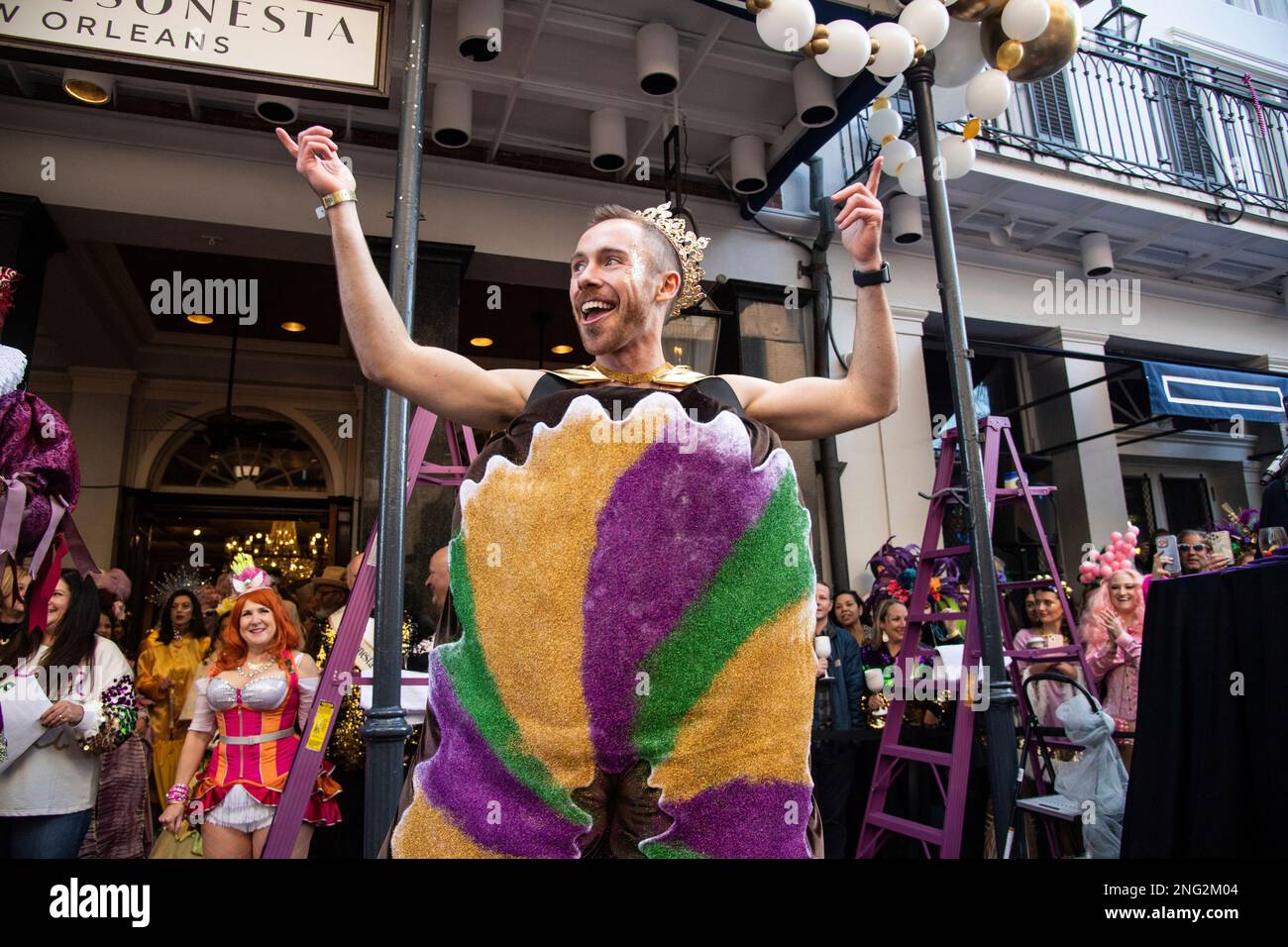 Scot Pilie is seen at 53rd Annual Greasing of the Poles at The Royal ...