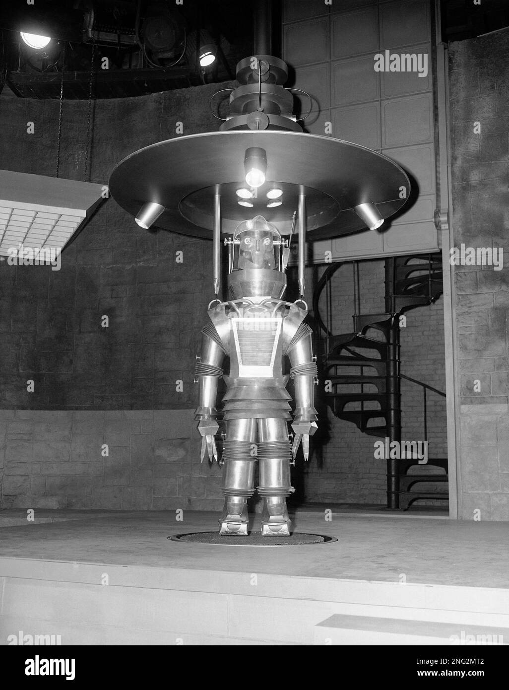 Tobor, the appealing robot in the Hollywood science fiction thriller ...